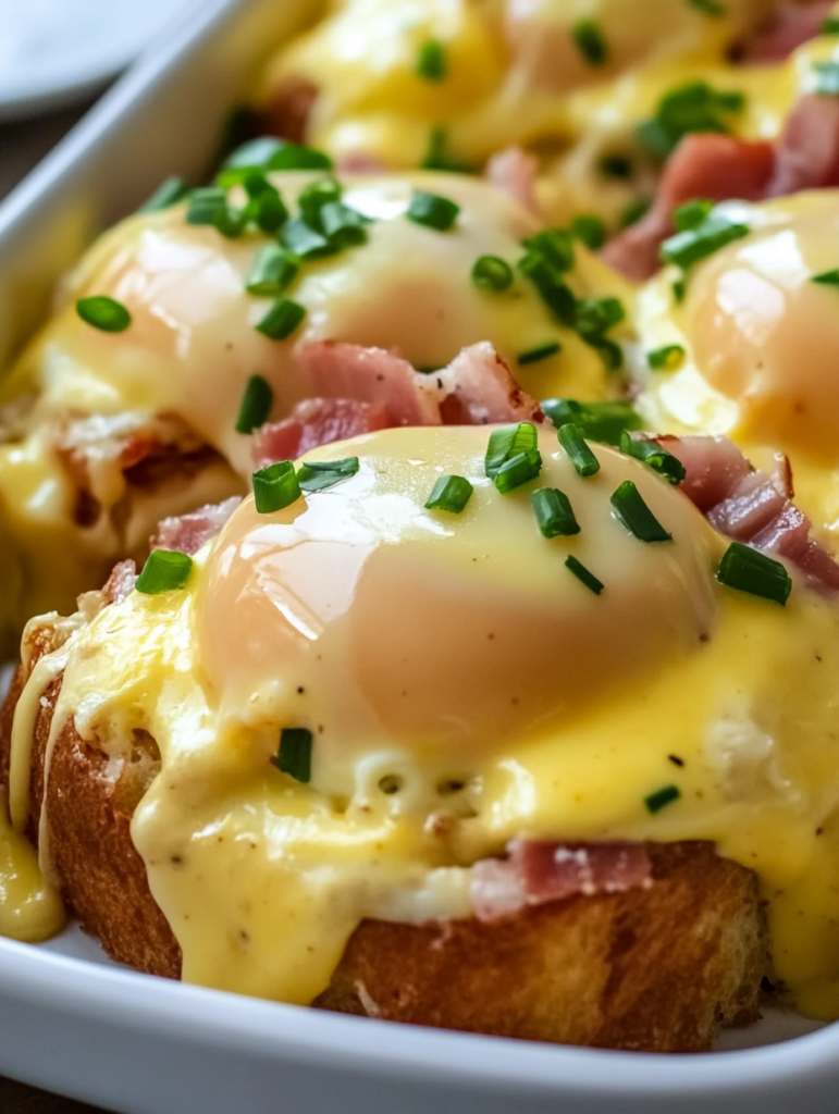 Eggs Benedict Casserole - Heaven Recipes